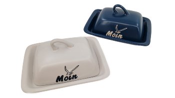 Hösti Maritim Butterdose 2sort. Steinzeug | Online Shop